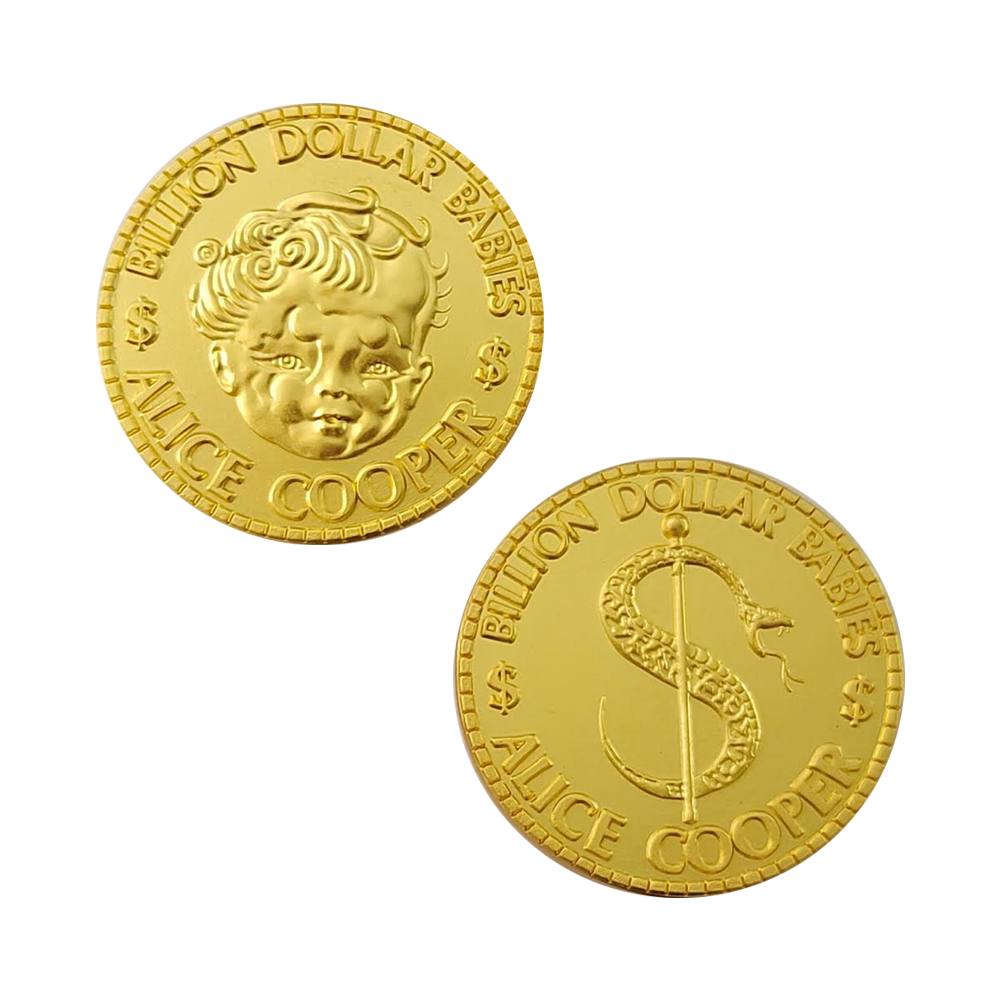 Billion Dollar Babies Coin Alice Cooper Store Billion Dollar Babies Coin Alice Cooper Store