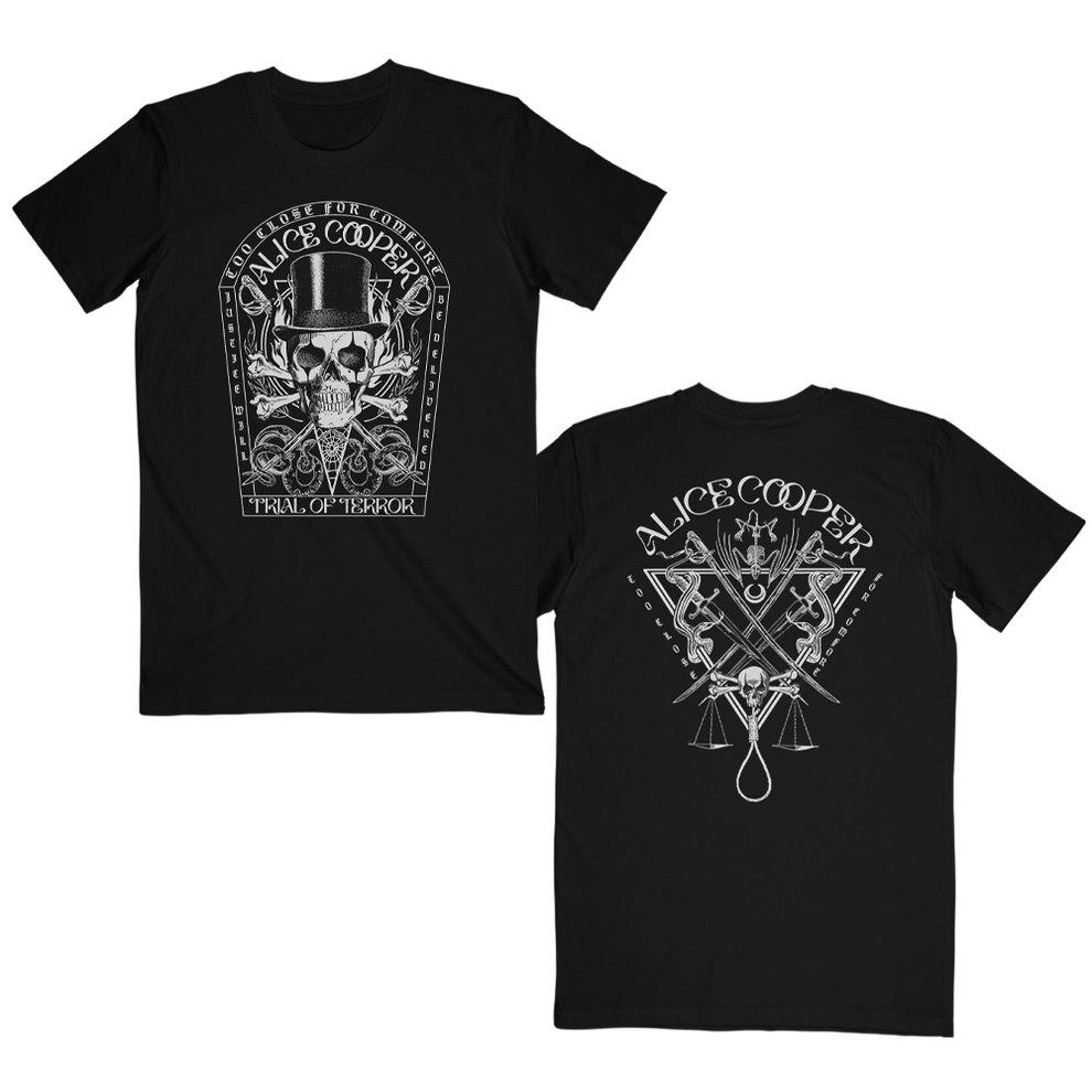 Trial of Terror Tee – Alice Cooper Store